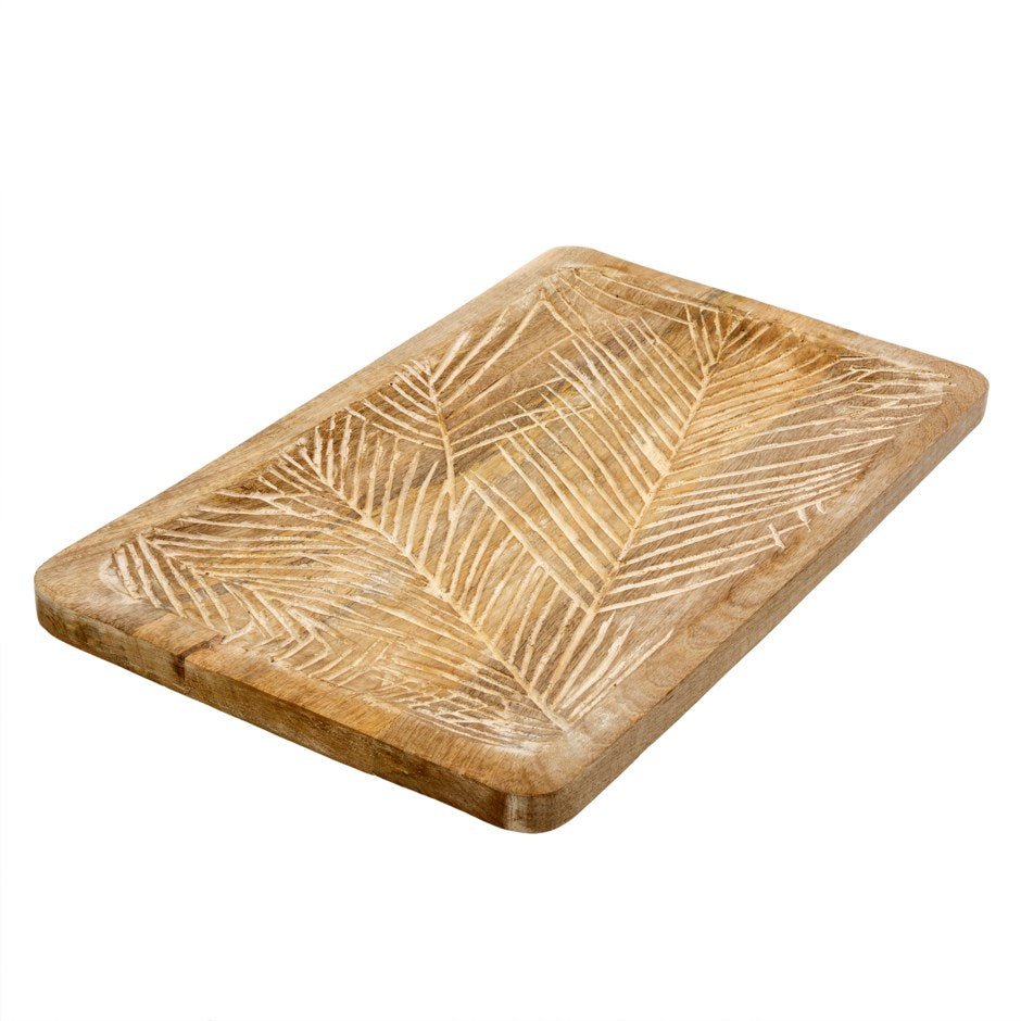 Carved Fern Tray – Decor By Christine - The Online Shop